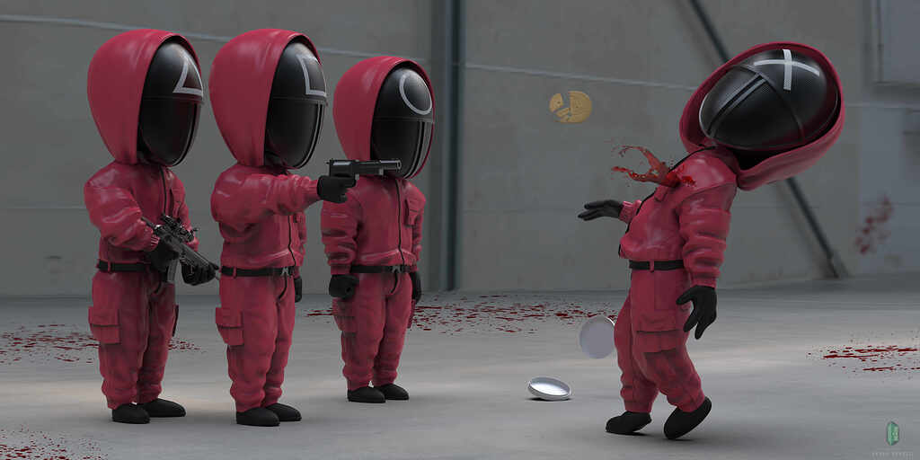 PLAYER X ELIMINATED - ZBrushCentral