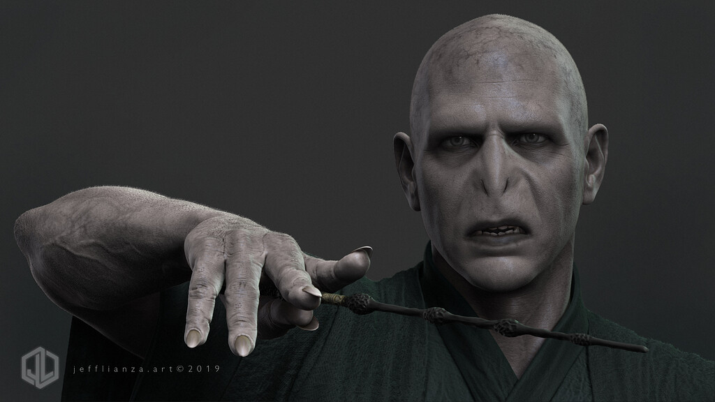 Lord Voldemort - ZBrushCentral