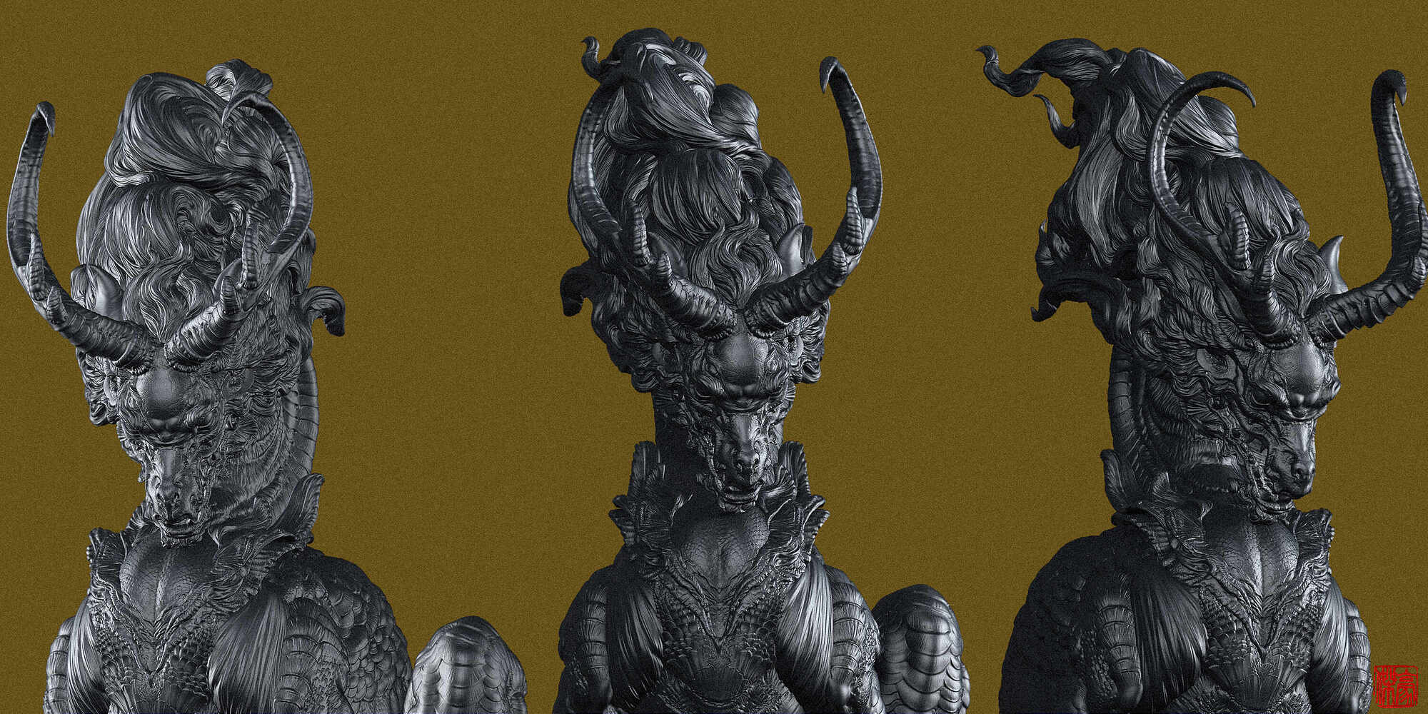 御龙 Royal Dragon - ZBrushCentral