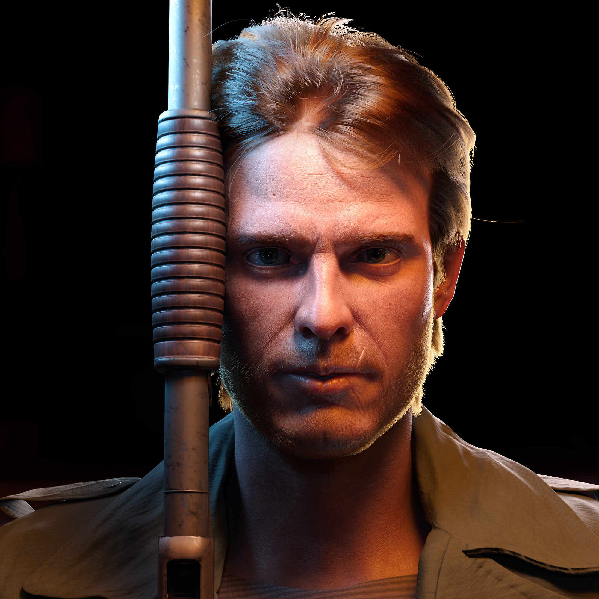 Kyle Reese - WIP - ZBrushCentral