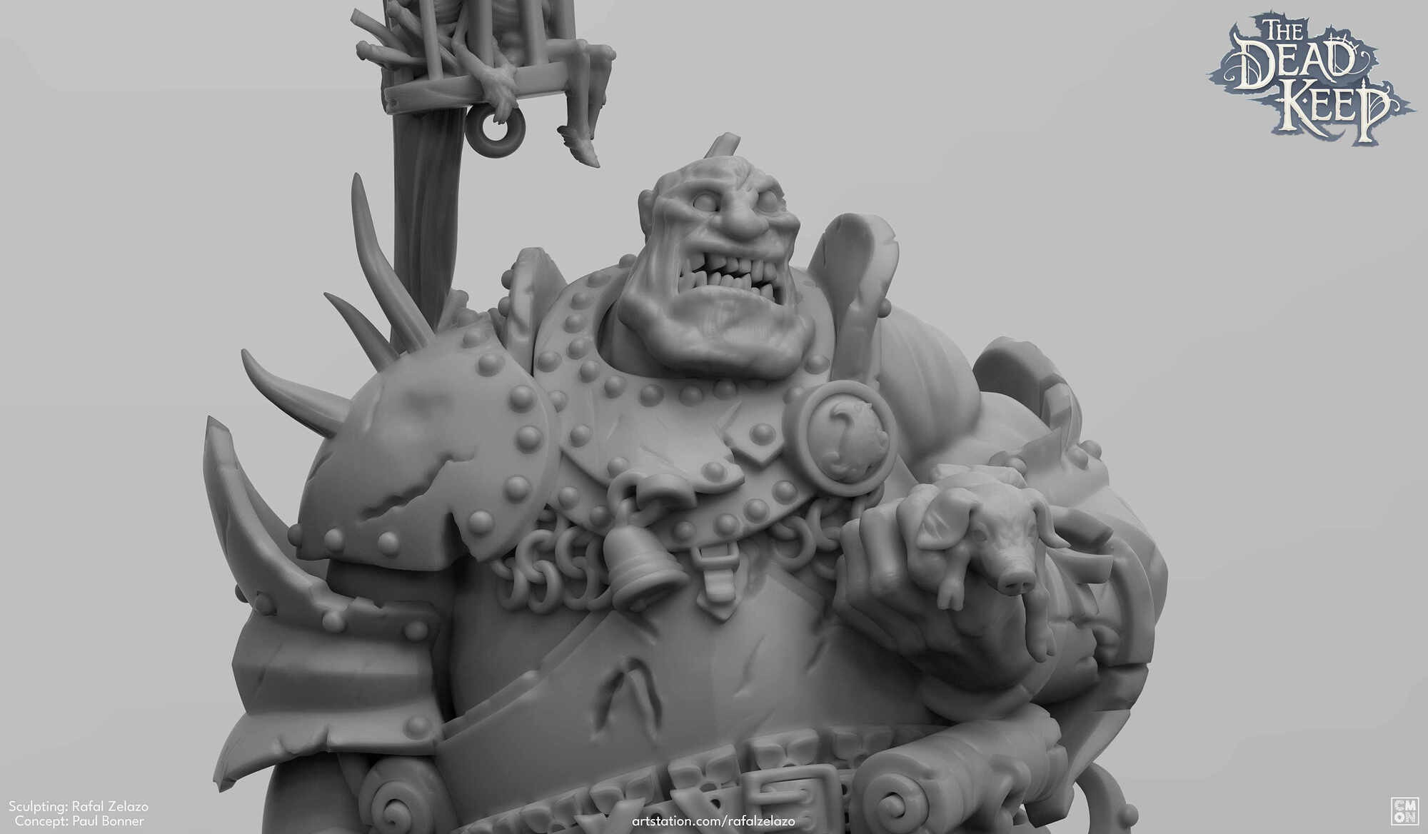 Warhog miniatures - The Dead Keep - ZBrushCentral
