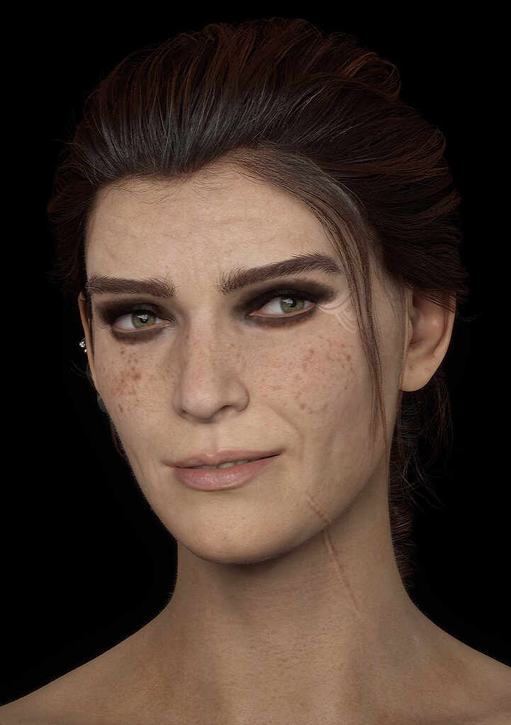 Jara Realtime Head - ZBrushCentral