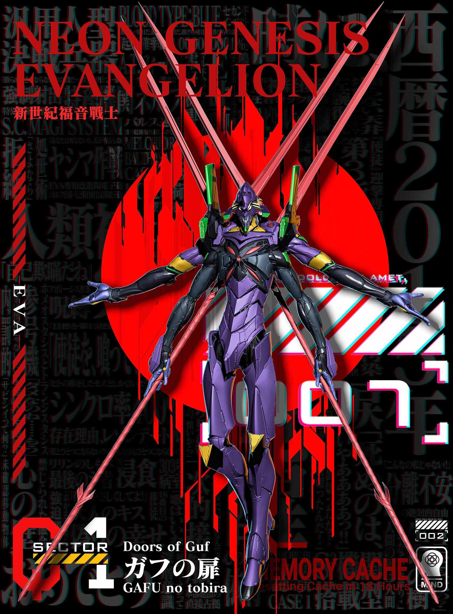 Neon Genesis Evangelion fanart :EVA Unit 13 - ZBrushCentral