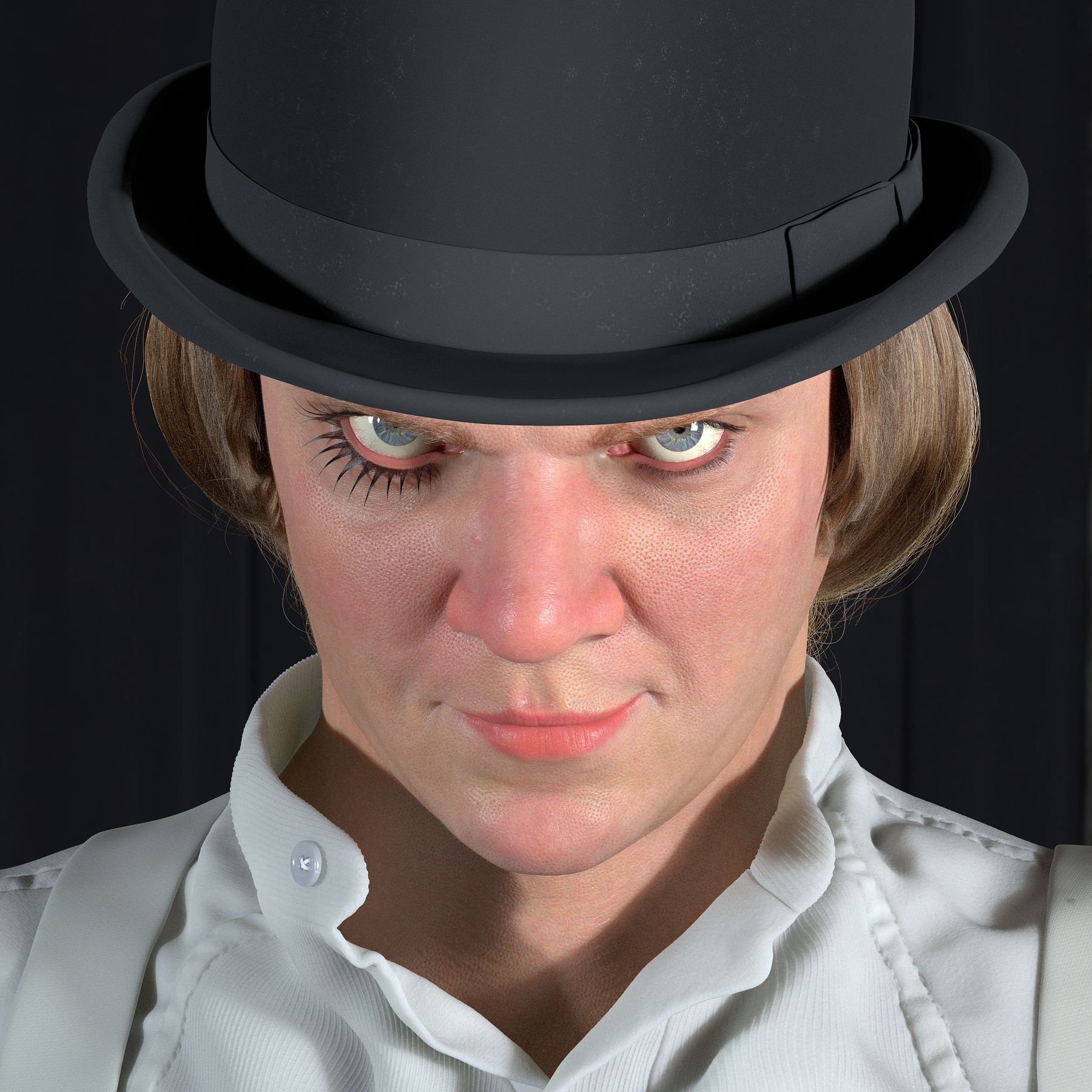 Alex DeLarge Portrait - ZBrushCentral