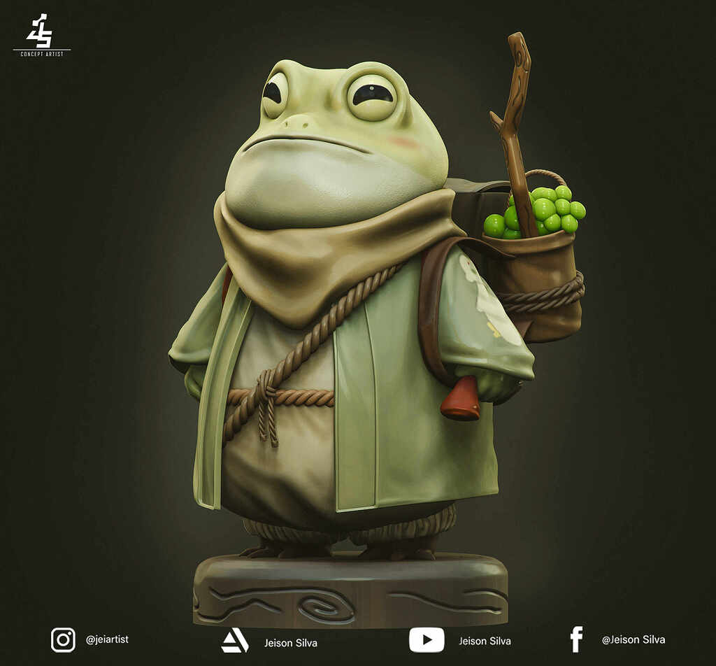 Frog - ZBrushCentral