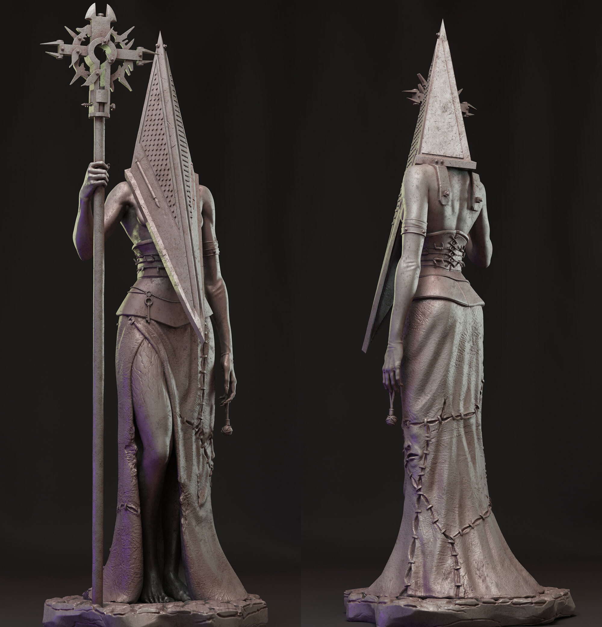Lday Pyramid Head! - ZBrushCentral