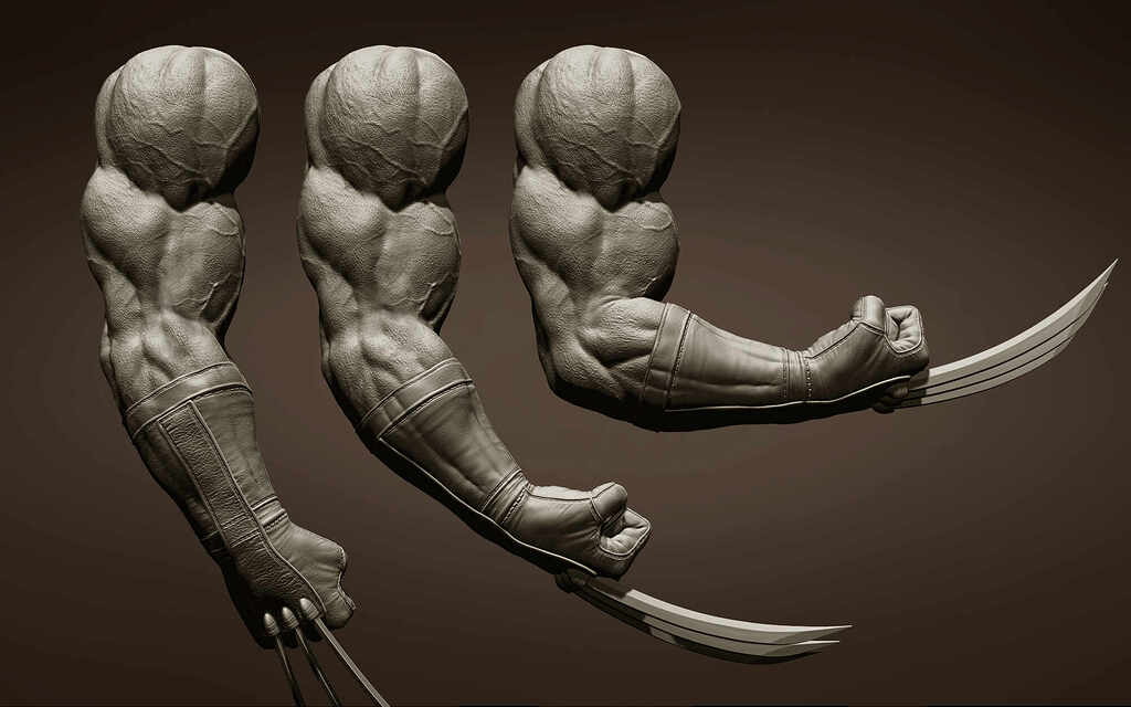 Wolverine arm - ZBrushCentral
