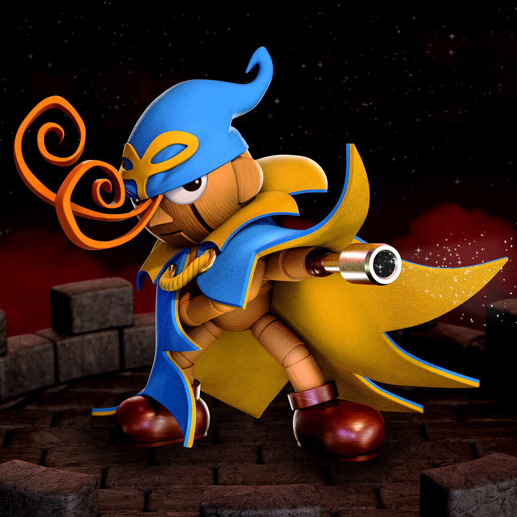 Super Mario RPG - Geno Fan Art - ZBrushCentral