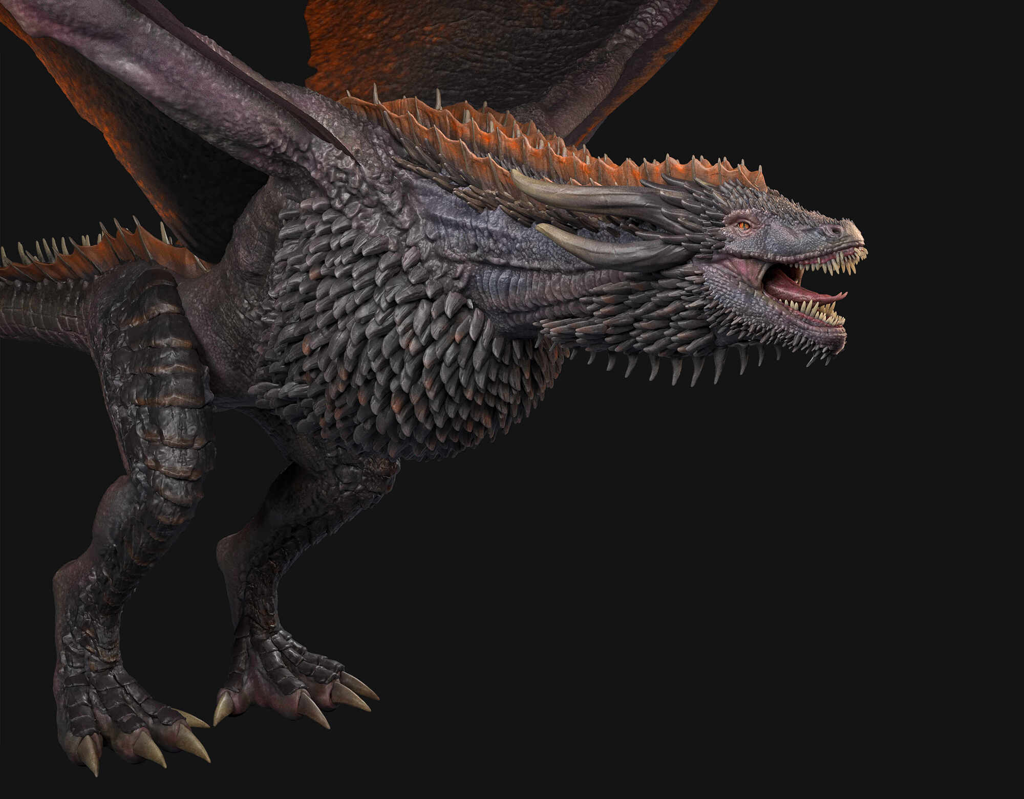 Drogon GOT Sculpt - ZBrushCentral