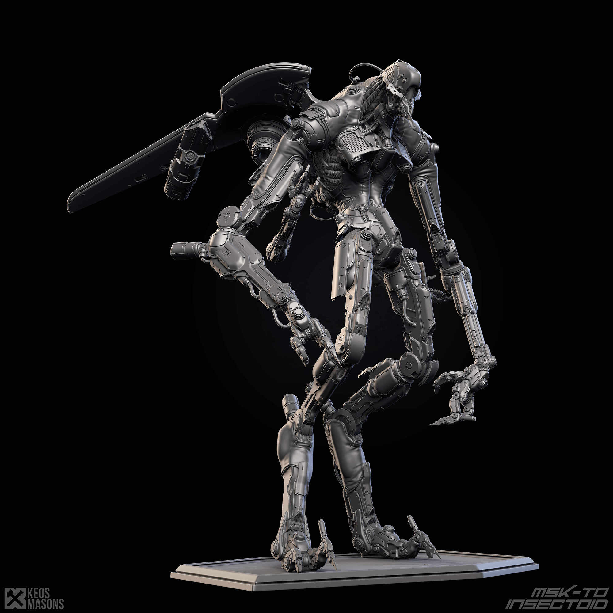M.S.K.-T0 / Insectoids - ZBrushCentral