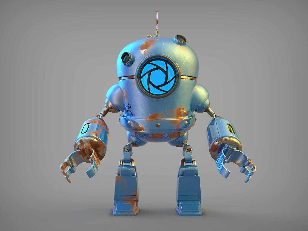 Robot Concept - ZBrushCentral