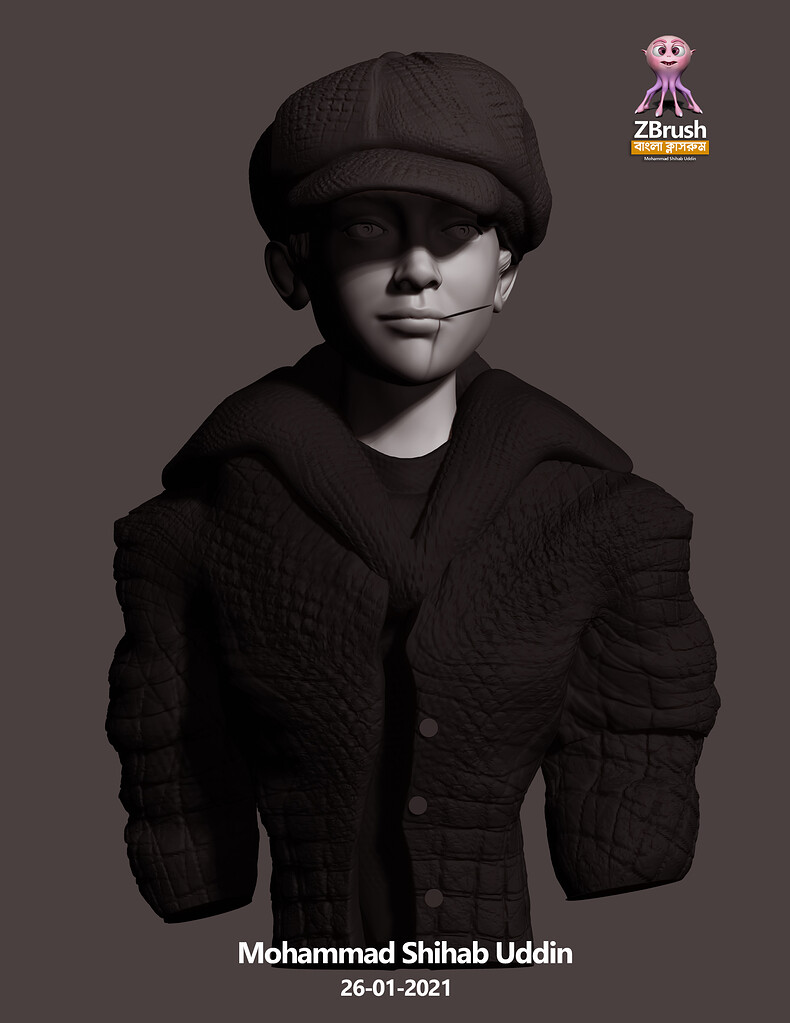 Random Bust_02 - ZBrushCentral