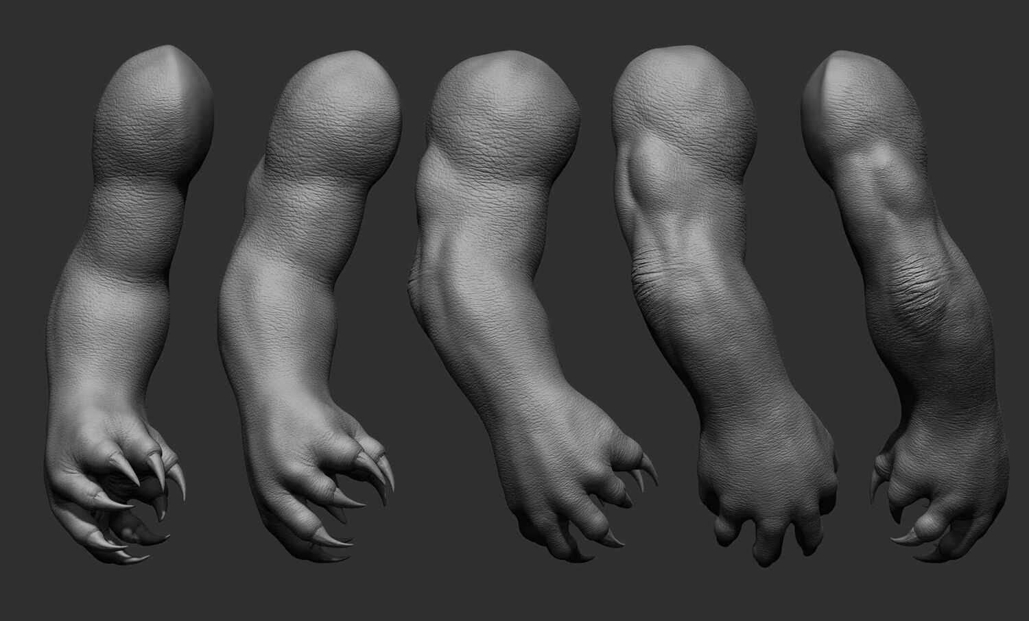 25 Creature arms - ZBrushCentral