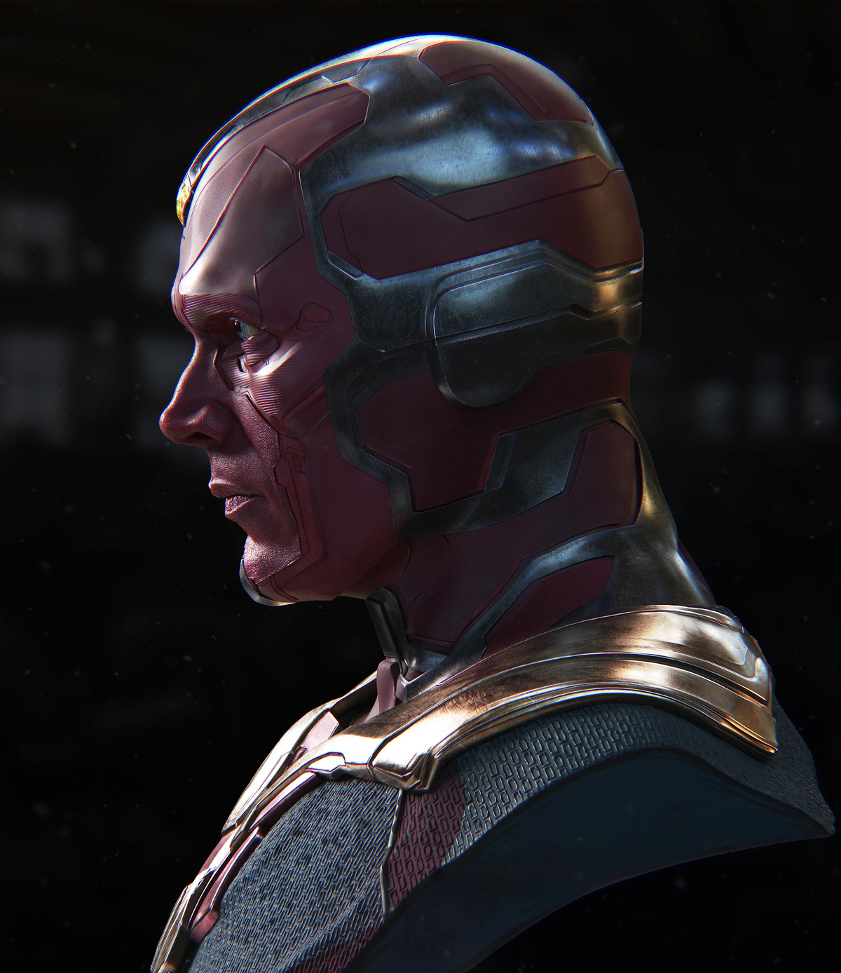 Vision Bust - ZBrushCentral