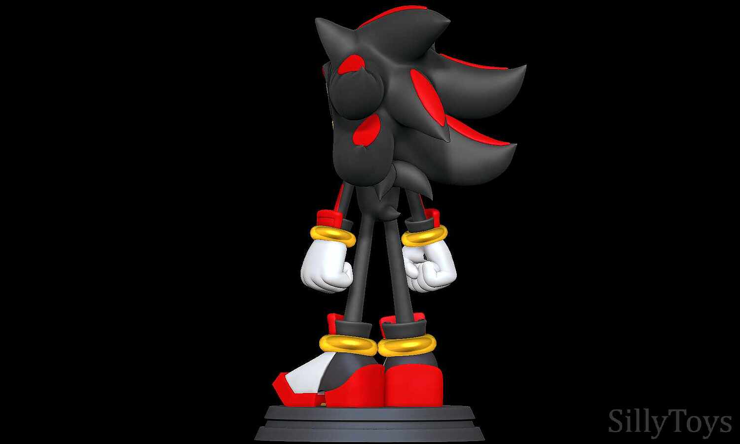 Shadow the Hedgehog 3D print model - ZBrushCentral