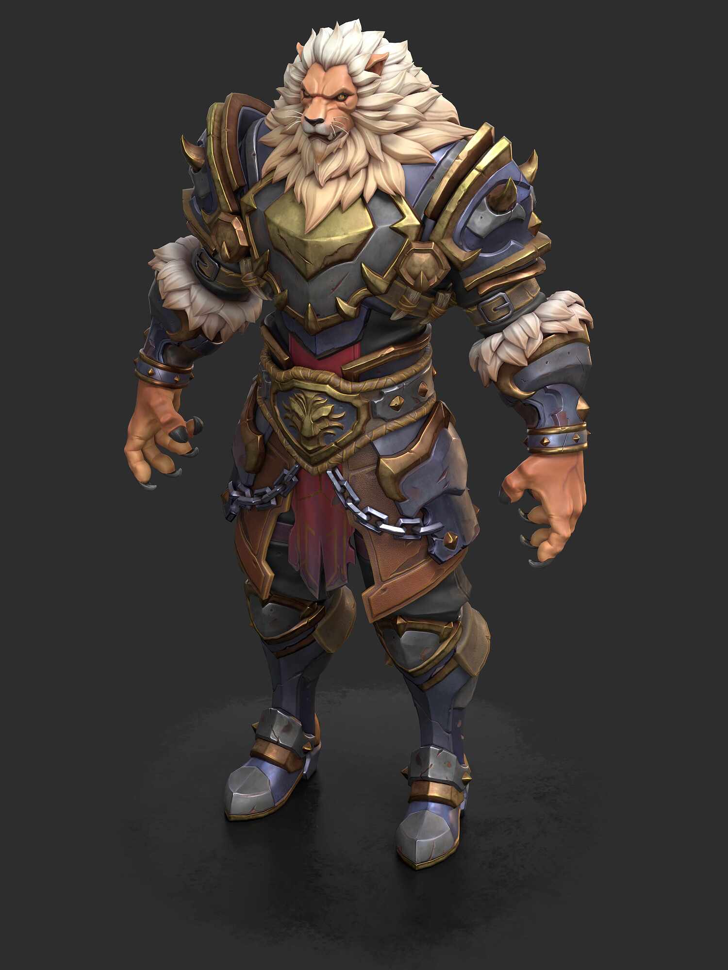 Lion Captain - ZBrushCentral