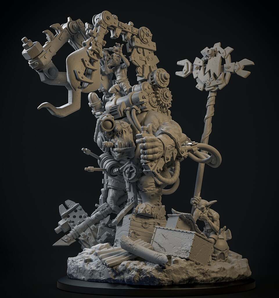 Mech Ork - ZBrushCentral