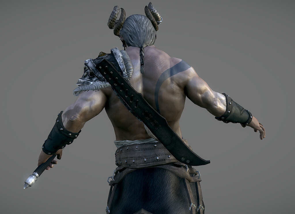 Antrouzus - Next Gen Game Character - ZBrushCentral