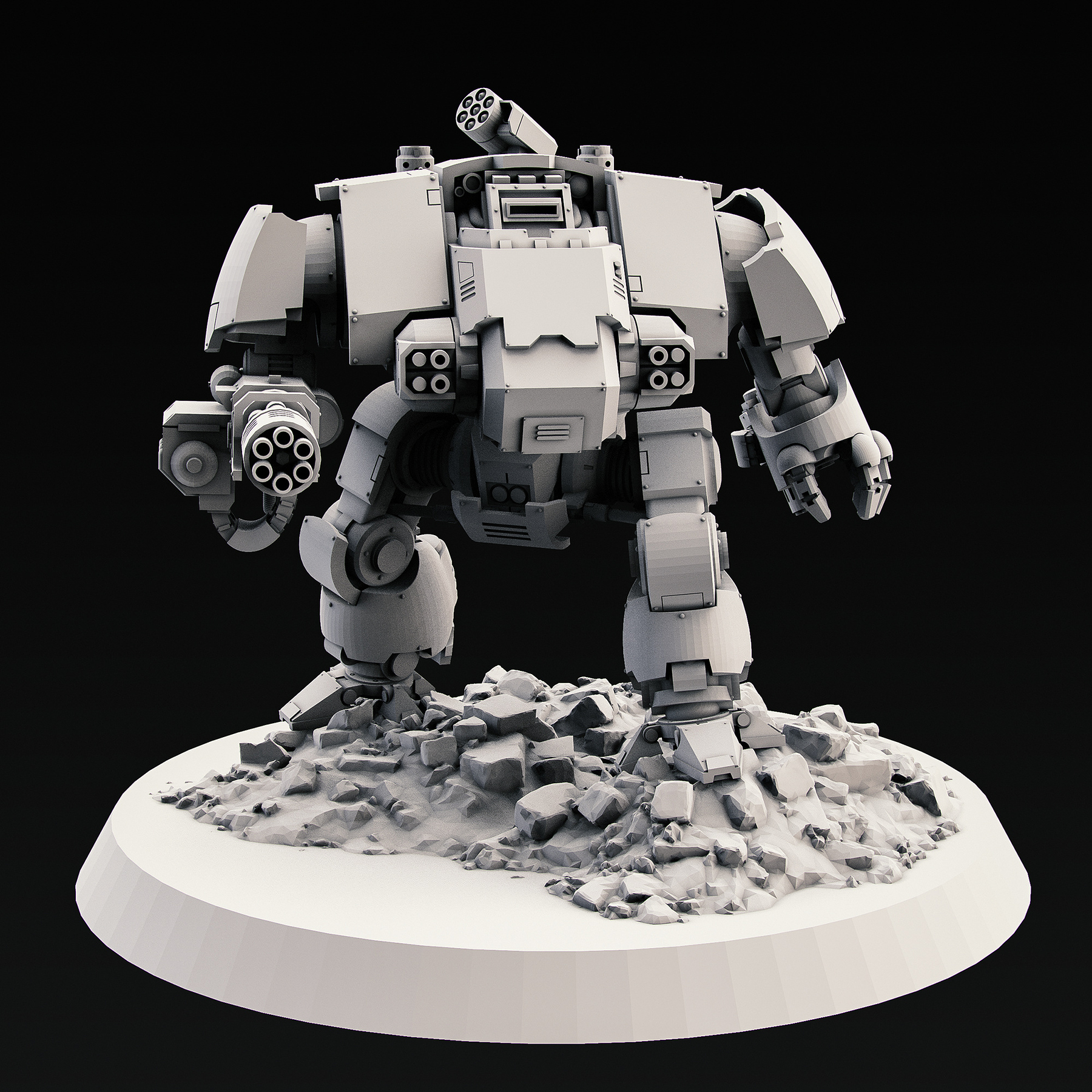 Warhammer 40K Redemptor Dreadnought - ZBrushCentral