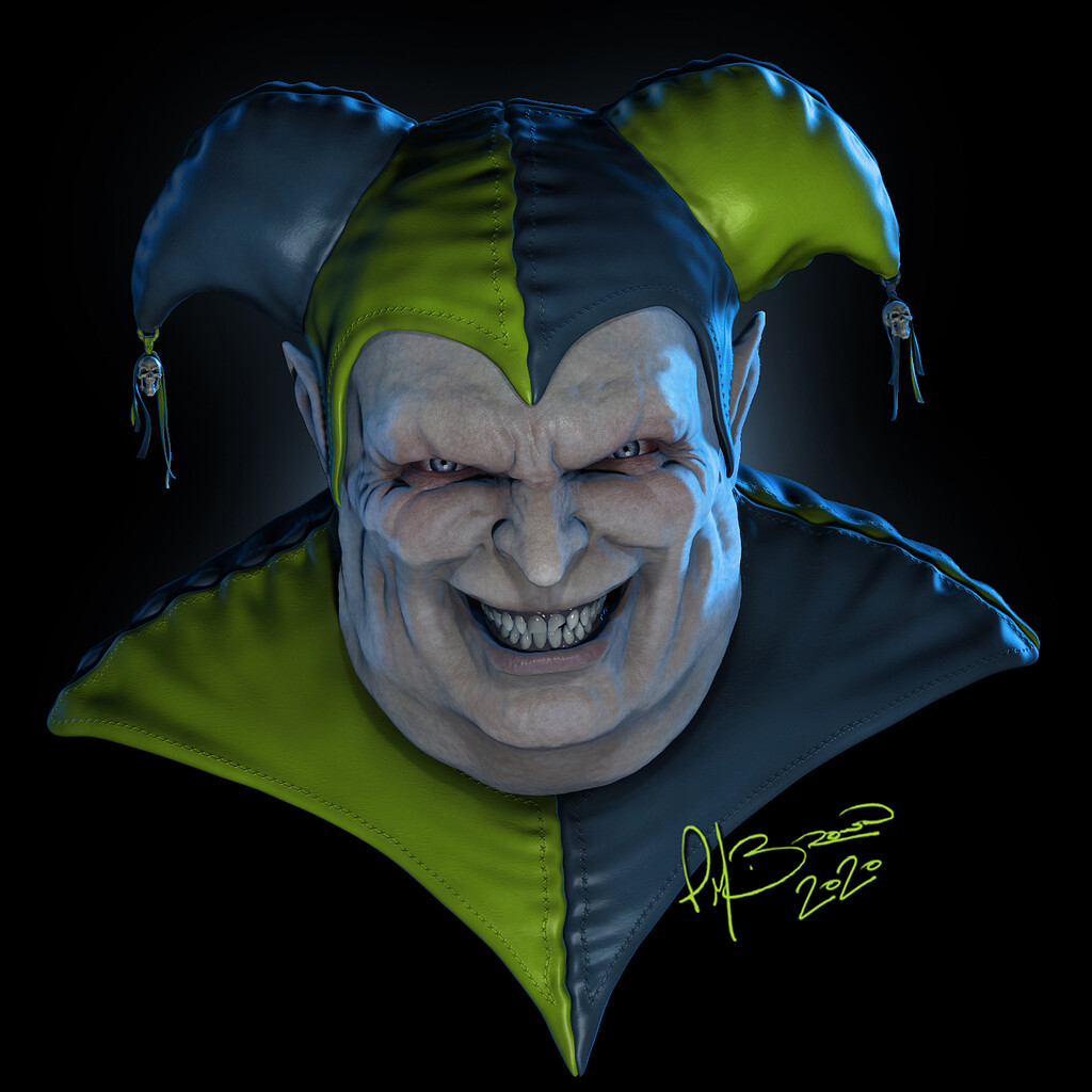 Jester - “Sam” - ZBrushCentral