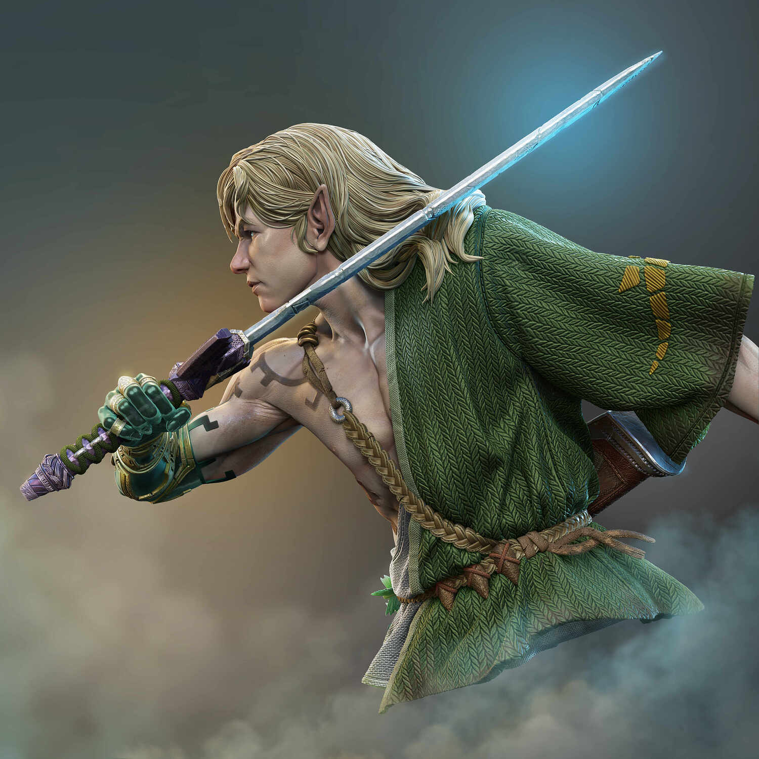 ZELDA TOTK Fanart - Link - ZBrushCentral