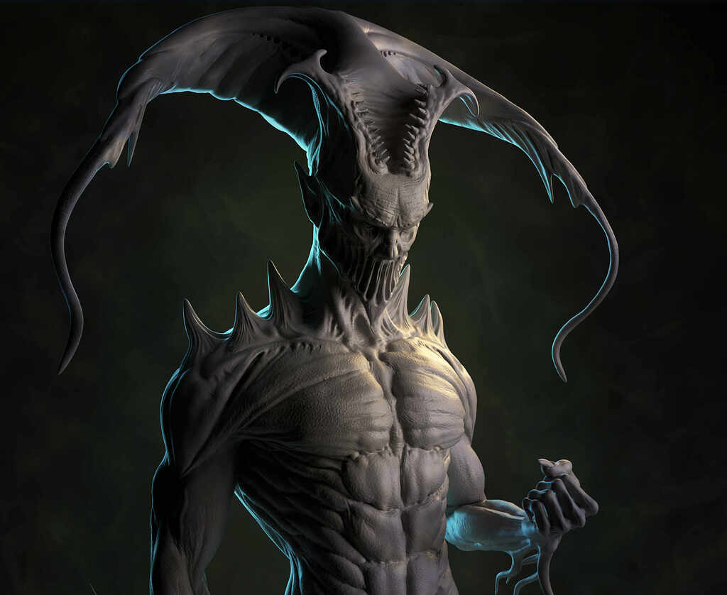 Horror creature concept - ZBrushCentral