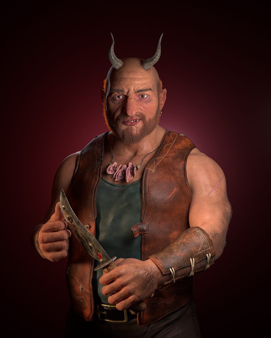 Satyr "Collector" - ZBrushCentral