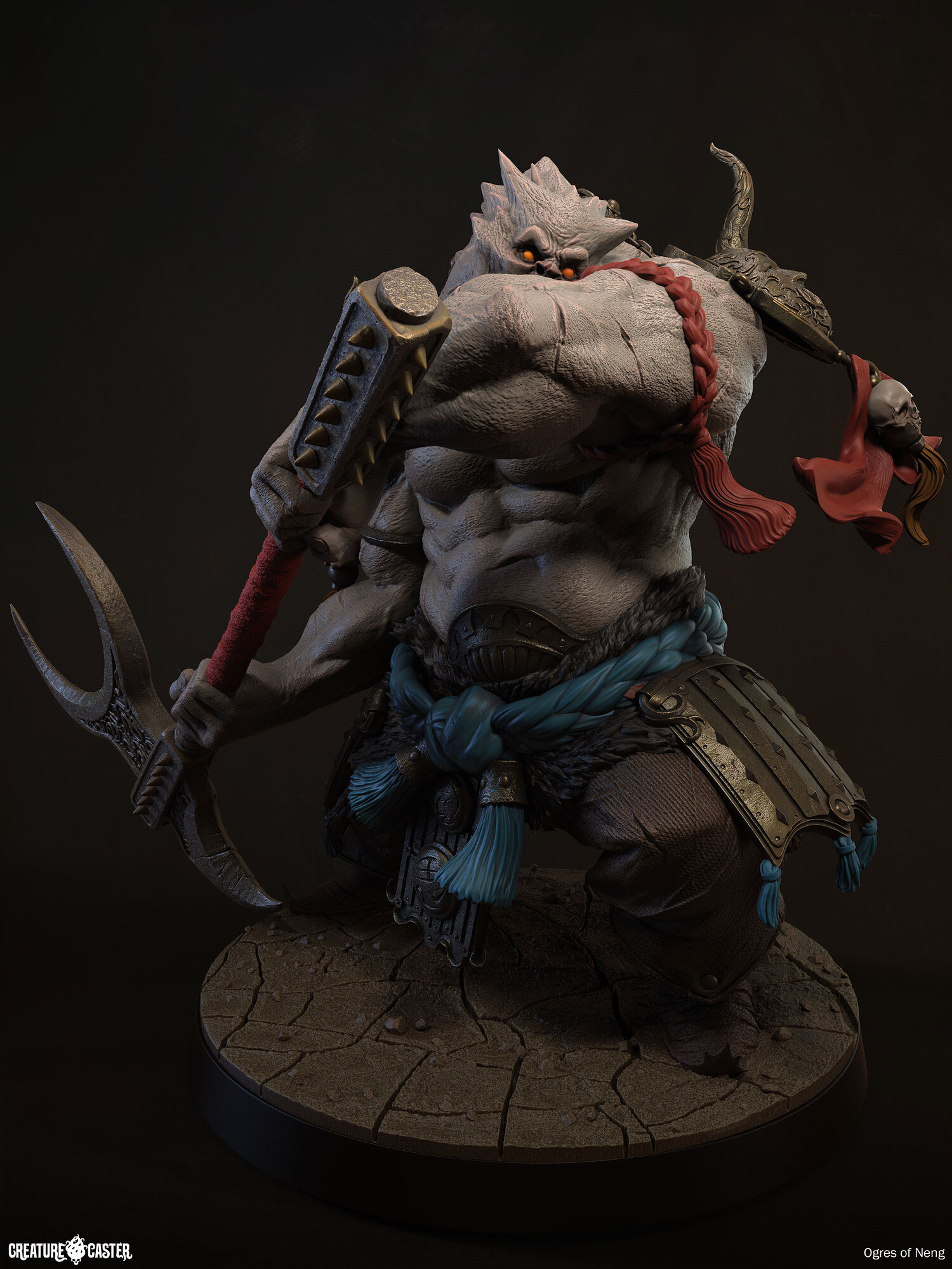 Ogres of Neng ( Creature Caster - Miniature) - ZBrushCentral