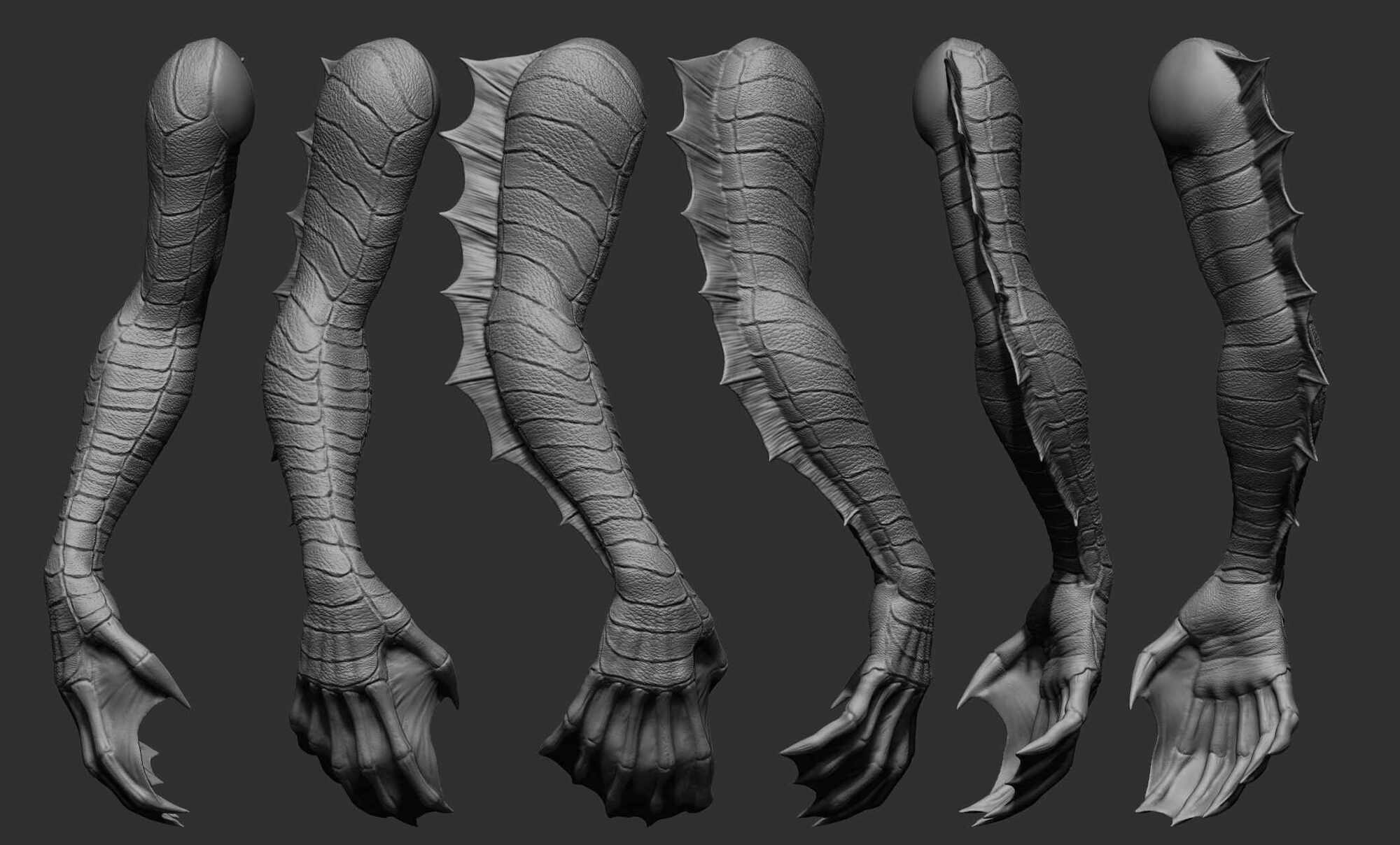 25 Creature arms - ZBrushCentral