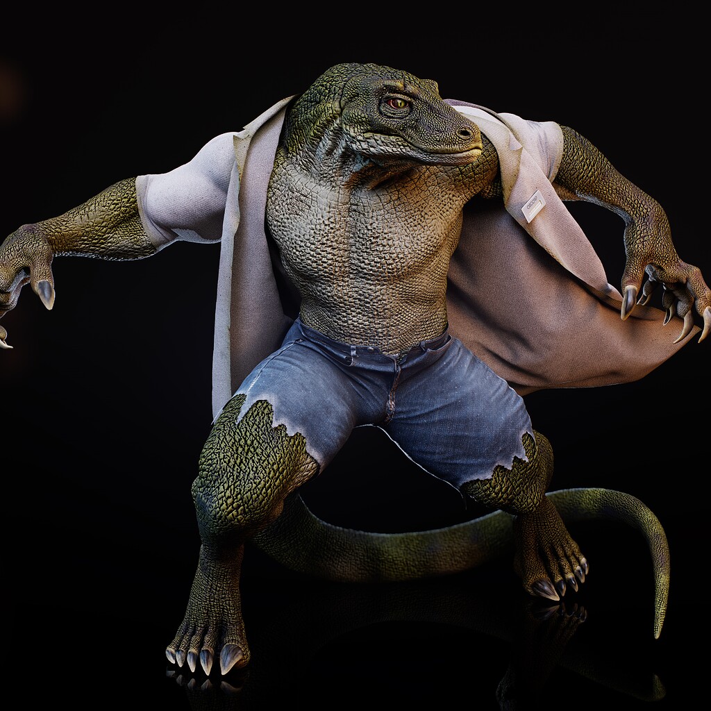 Lizard - ZBrushCentral