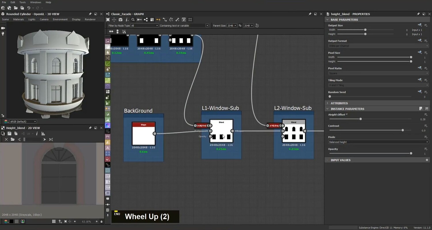 Facade In Substance Designer Tutorial - ZBrushCentral