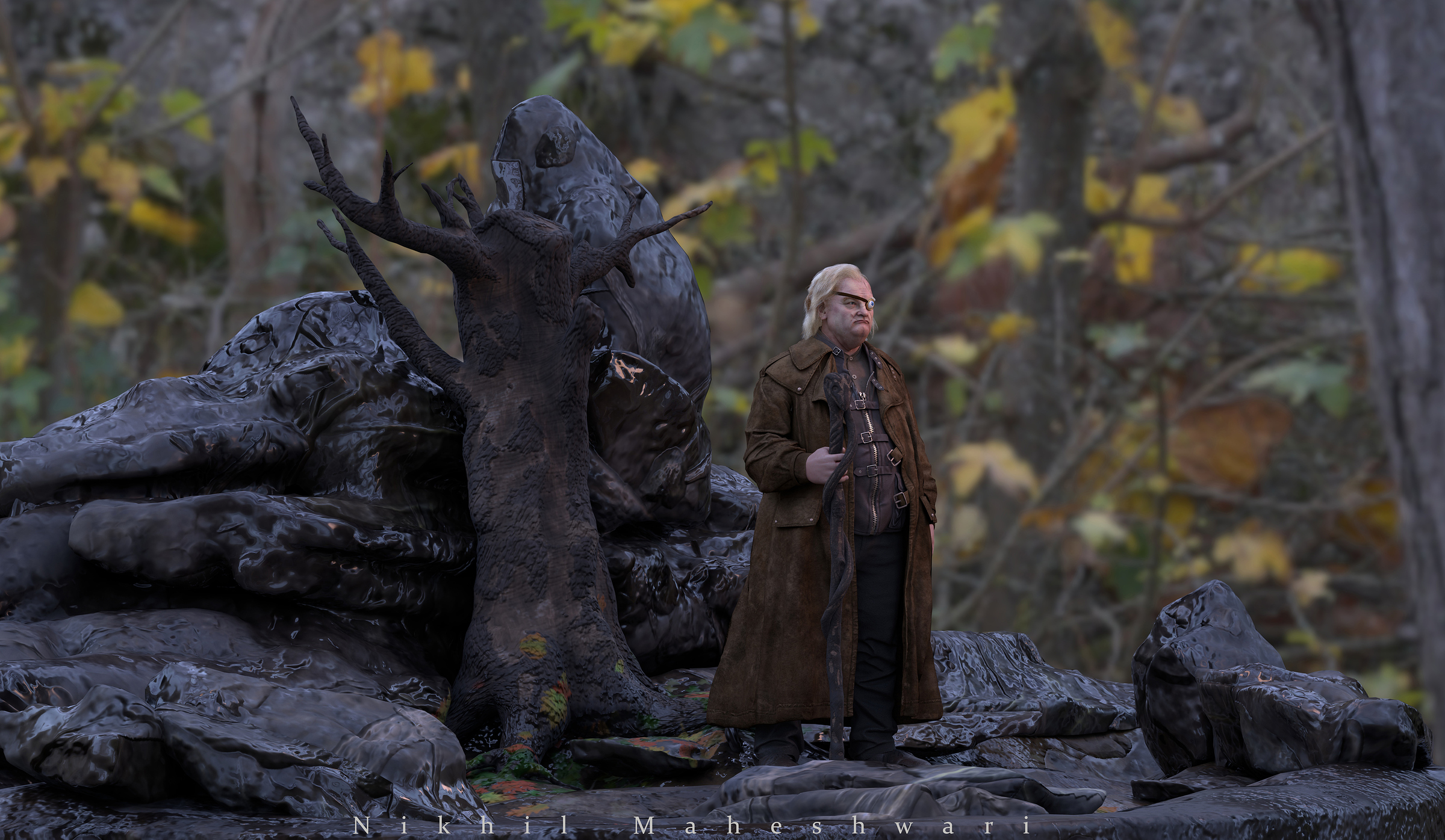 Alastor Moody (Harry Potter) - ZBrushCentral