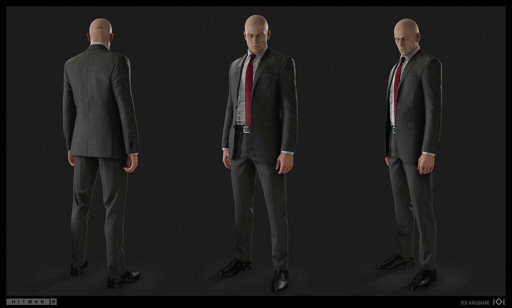 Hitman triple - ZBrushCentral
