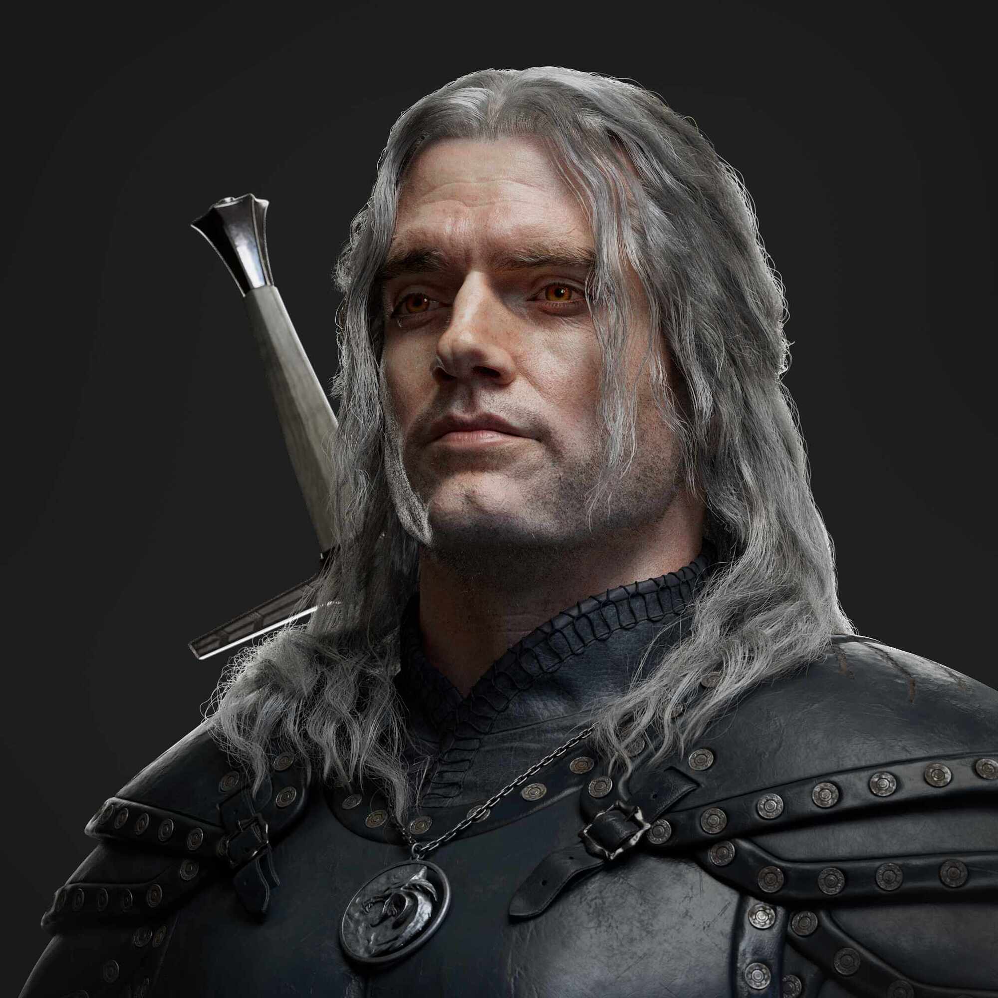 Geralt - The Witcher Fanart - ZBrushCentral