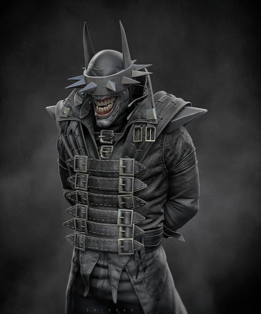 The Batman Who Laughs - ZBrushCentral