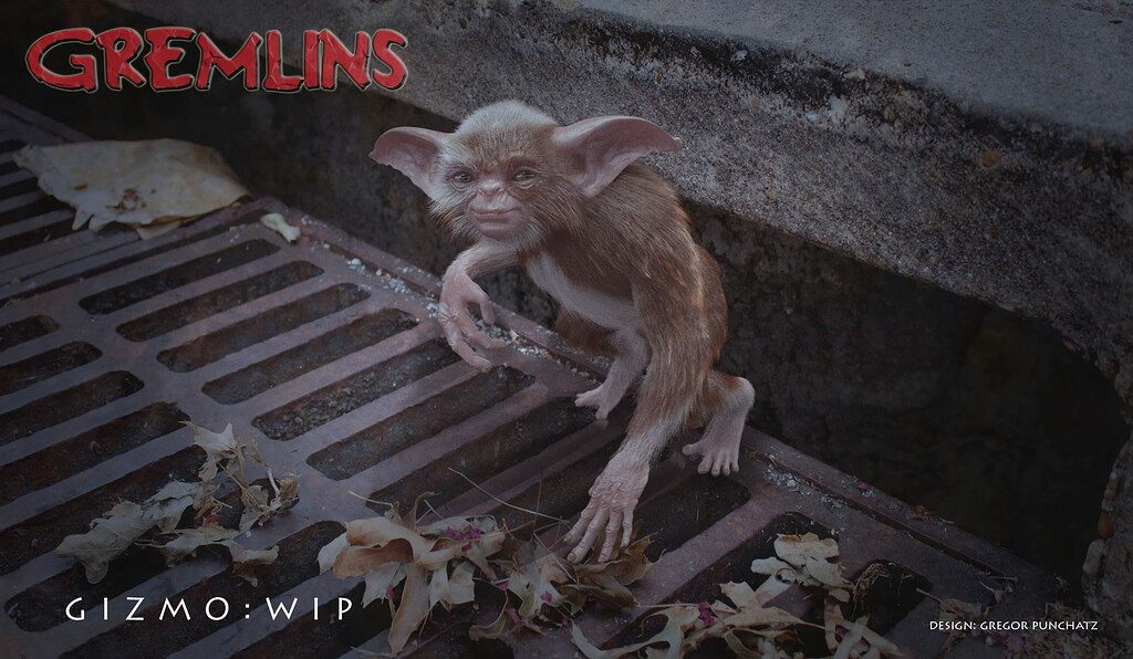 Gizmo- A gremlins reboot and a few other designs - ZBrushCentral