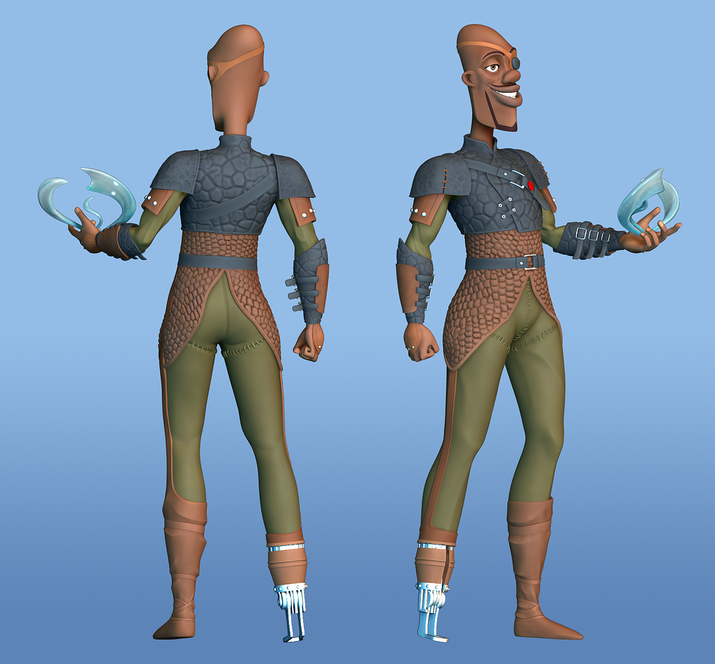 Frozono concept - ZBrushCentral
