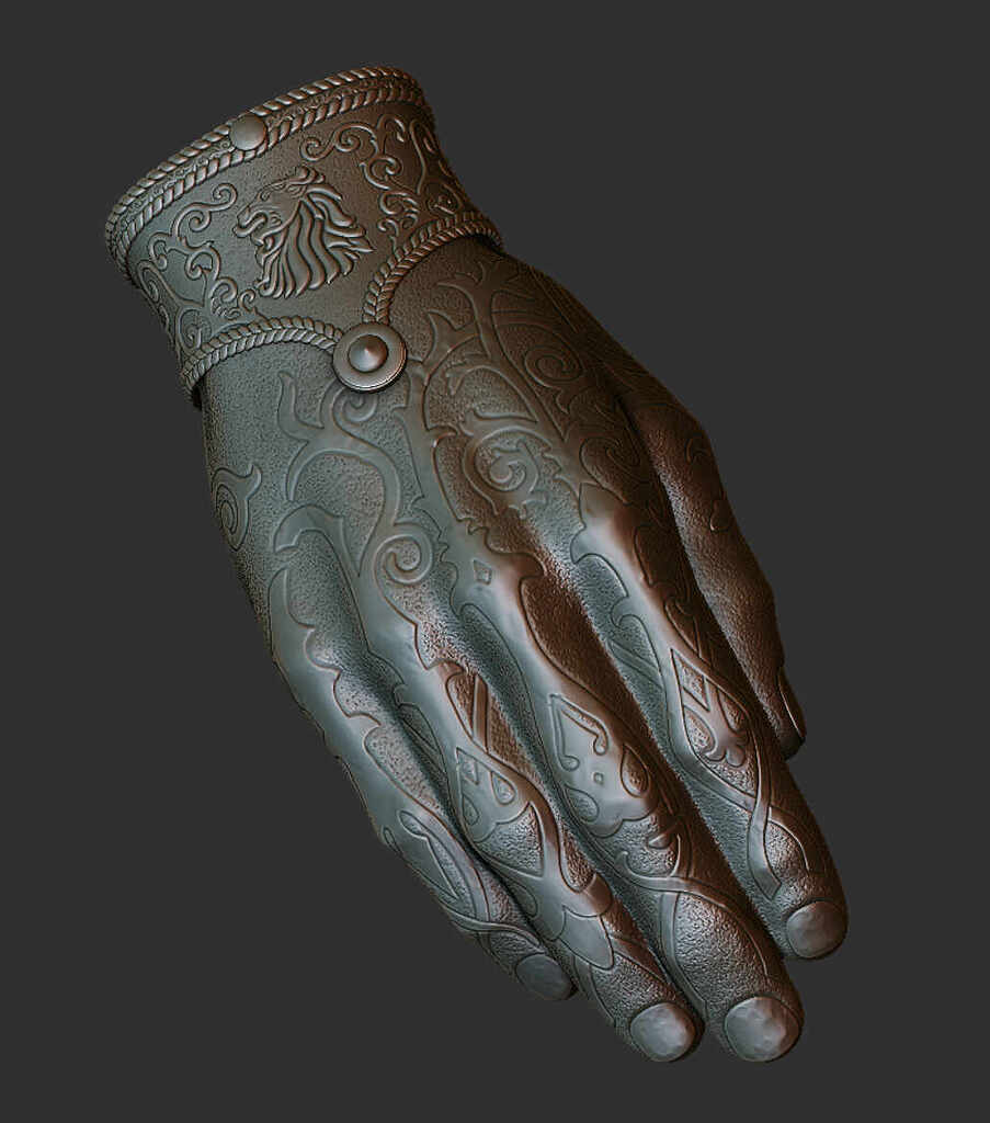 Jaime Lannister's Golden Hand - ZBrushCentral