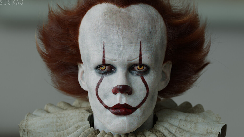 Pennywise,The Dancing Clown (2017 Version) 3D Model - ZBrushCentral