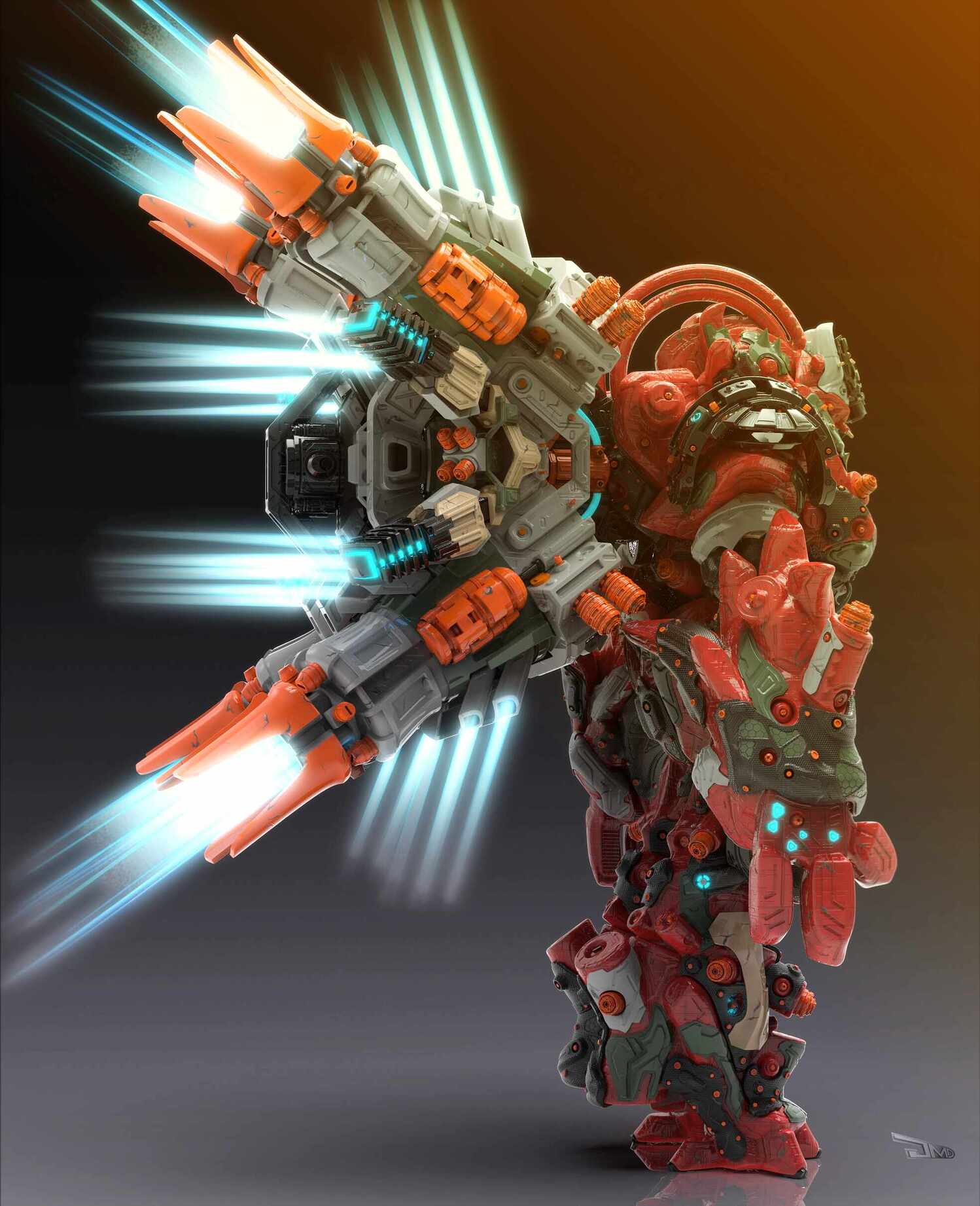 Mech being - ZBrushCentral