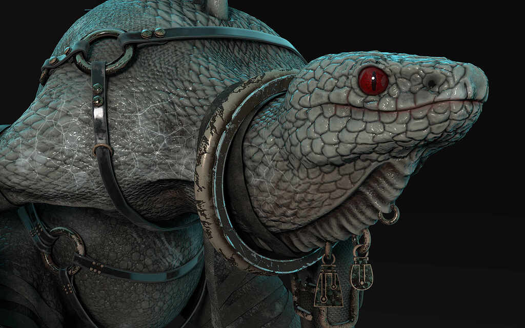 Serpent man - ZBrushCentral