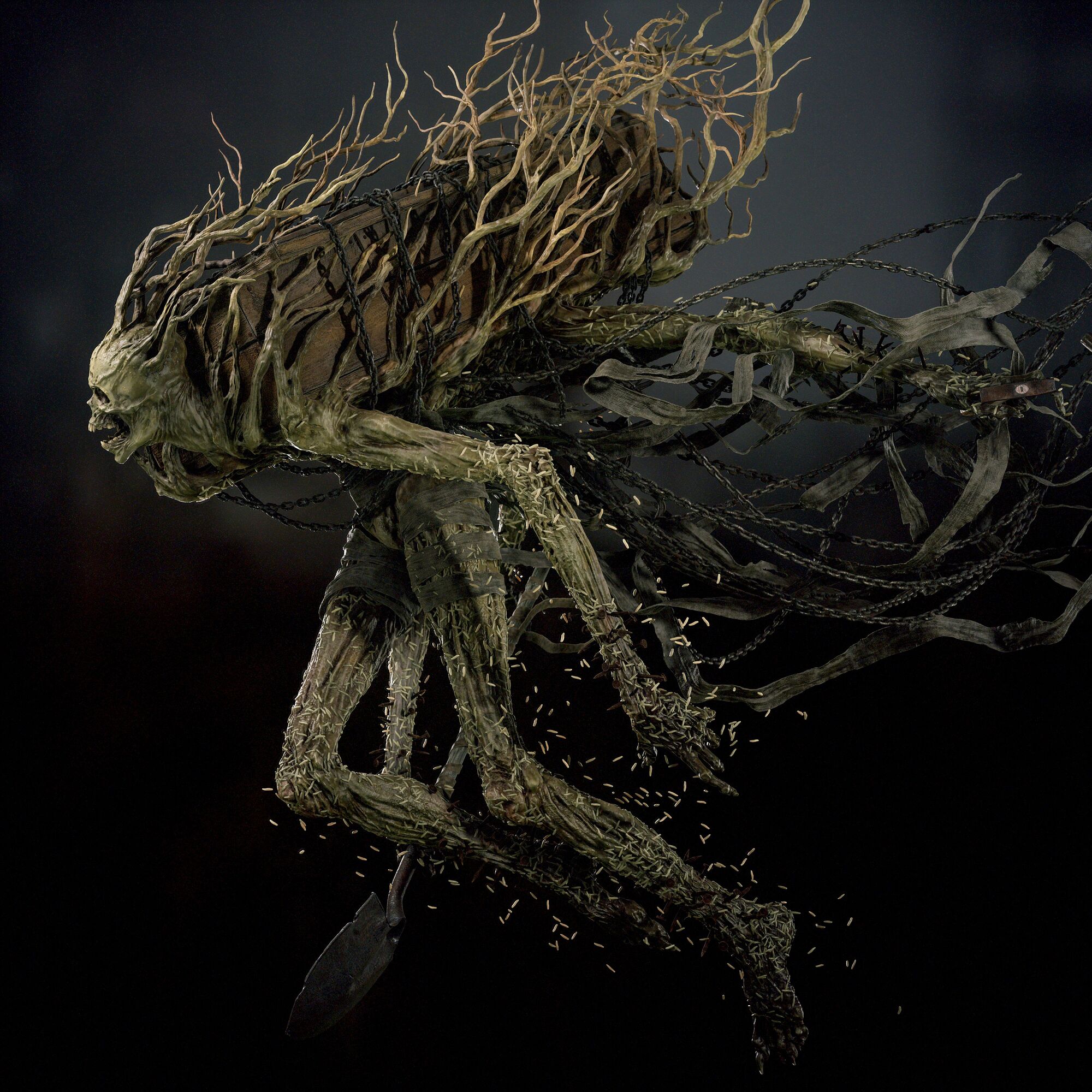 Taphephobic feretrophobic Claustrophobia. Fear of death - ZBrushCentral
