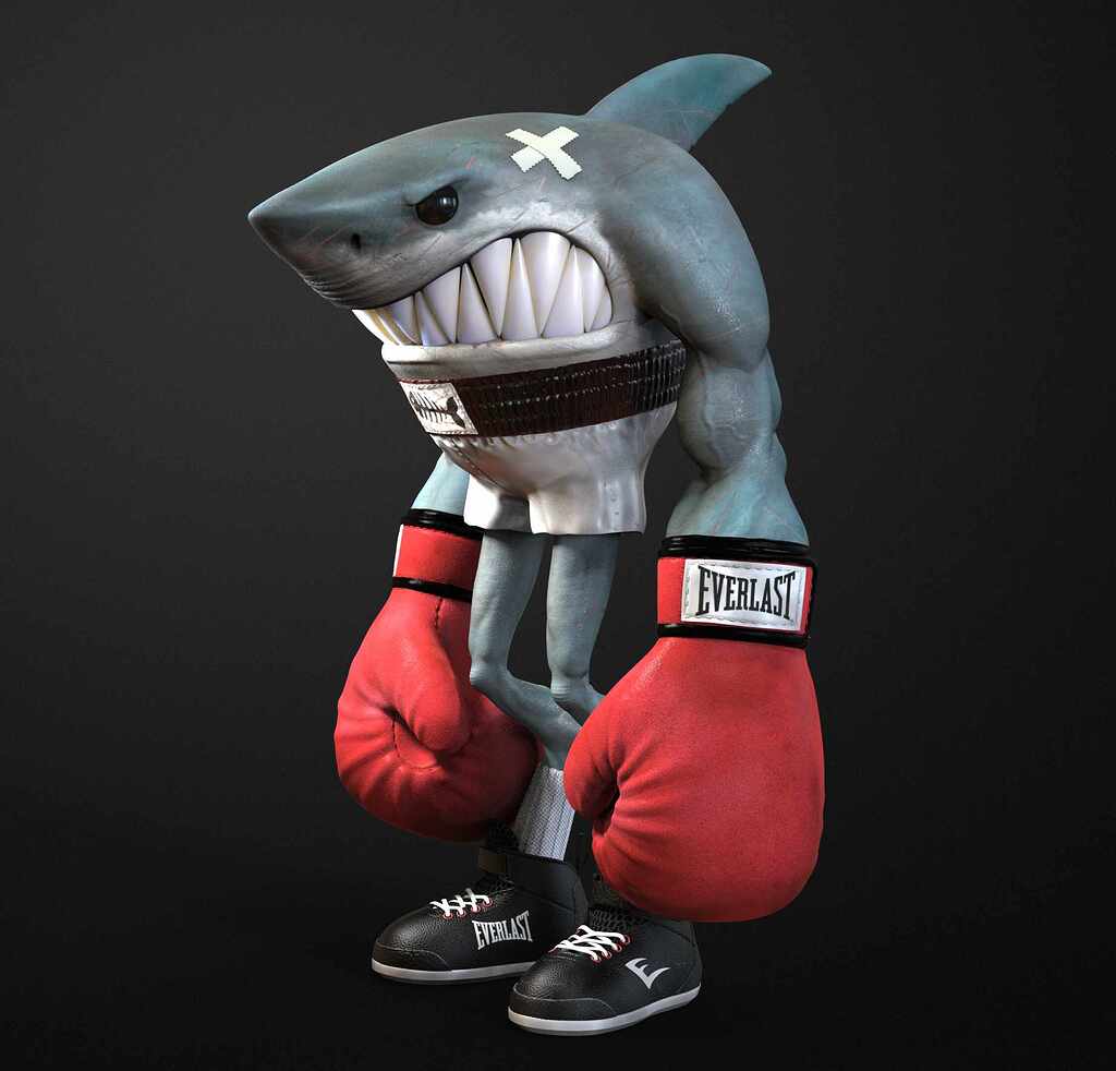 SHARK BOXER - ZBrushCentral