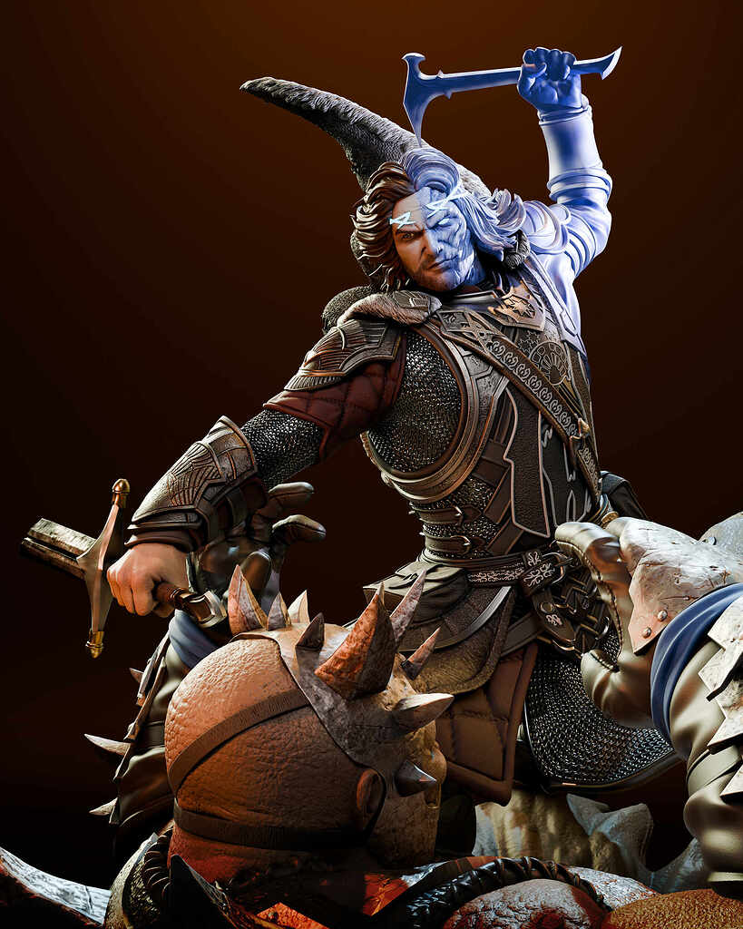 Talion/Celebrimbor Fan Art - ZBrushCentral