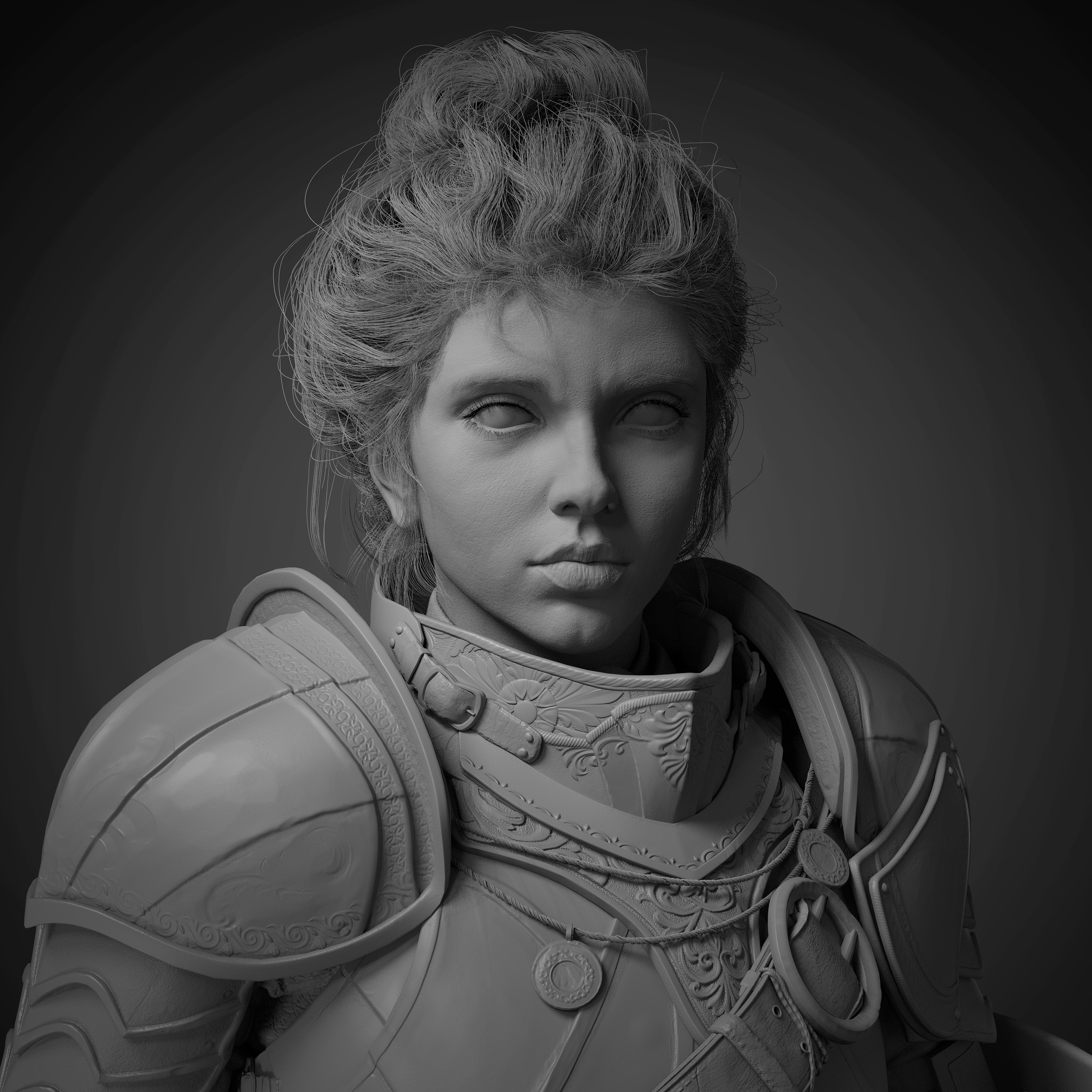 Girl Knight - ZBrushCentral