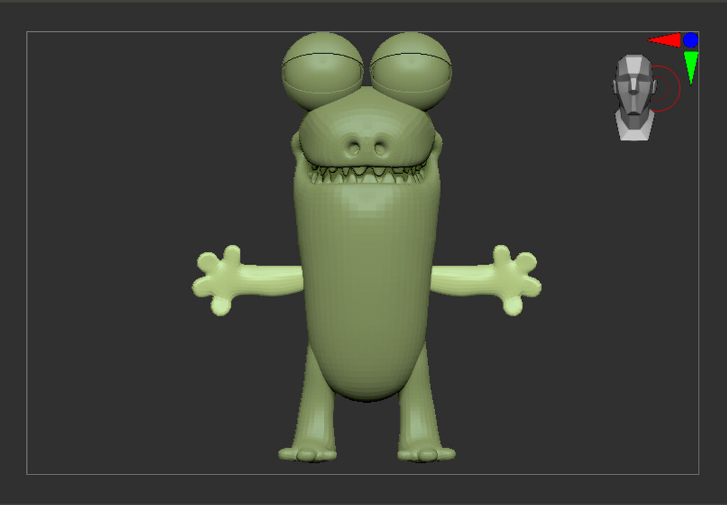 Stylized Character Blockout - ZBrushCentral