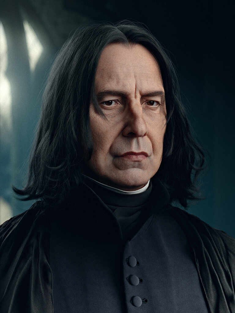 Severus Snape 3D portrait - ZBrushCentral