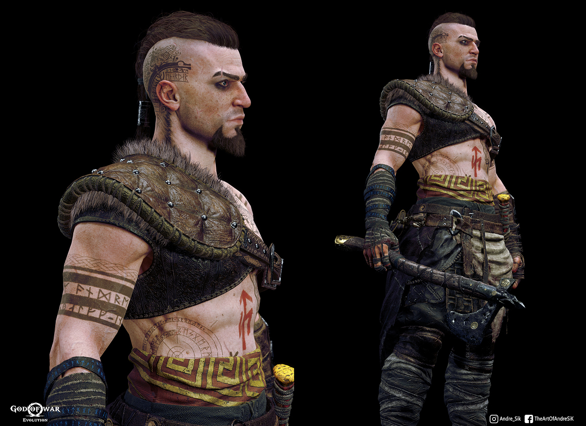 God Of War Evolution - Atreus fanart - ZBrushCentral God Of War Evolution - Atreus fanart - ZBrushCentral