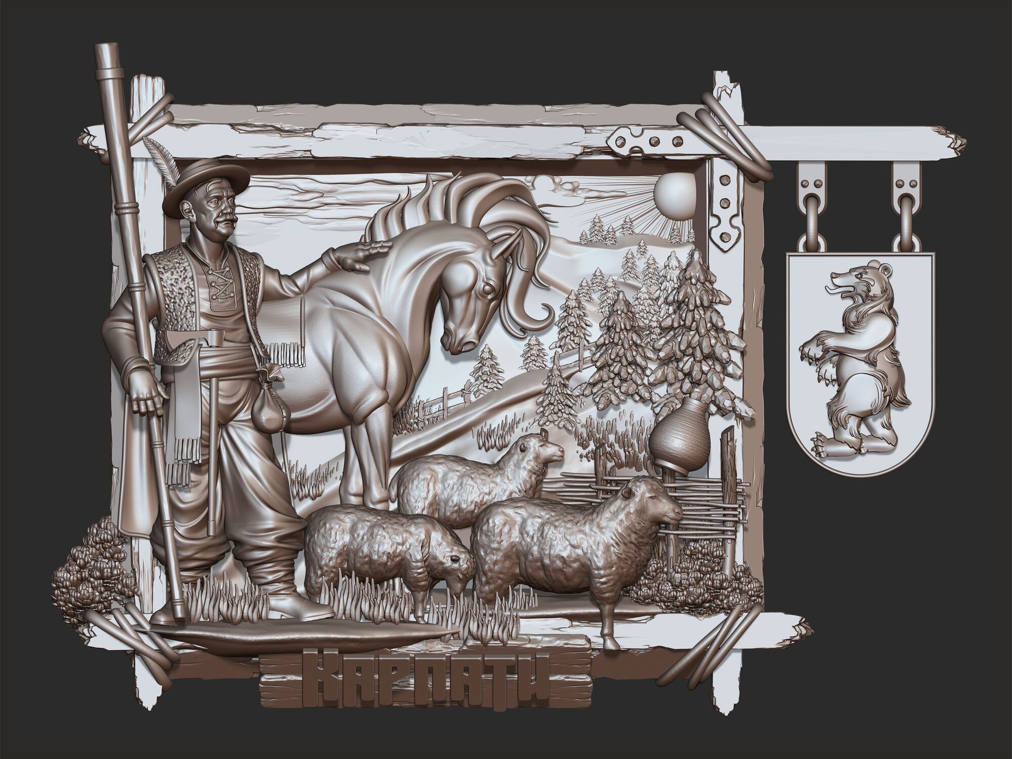 Bas Relief Zbrushcentral