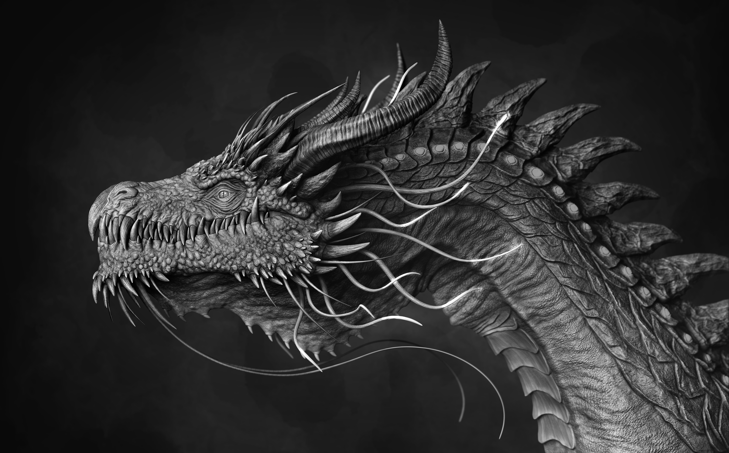Dragon sculpt in Zbrush - ZBrushCentral